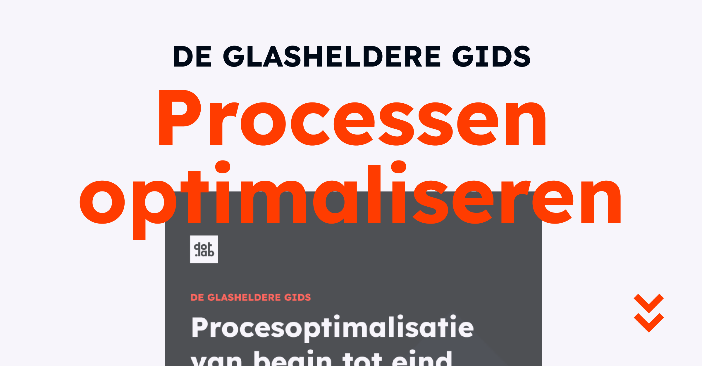 Procesoptimalisatie van begin tot eind met de glasheldere gids | Dotlab