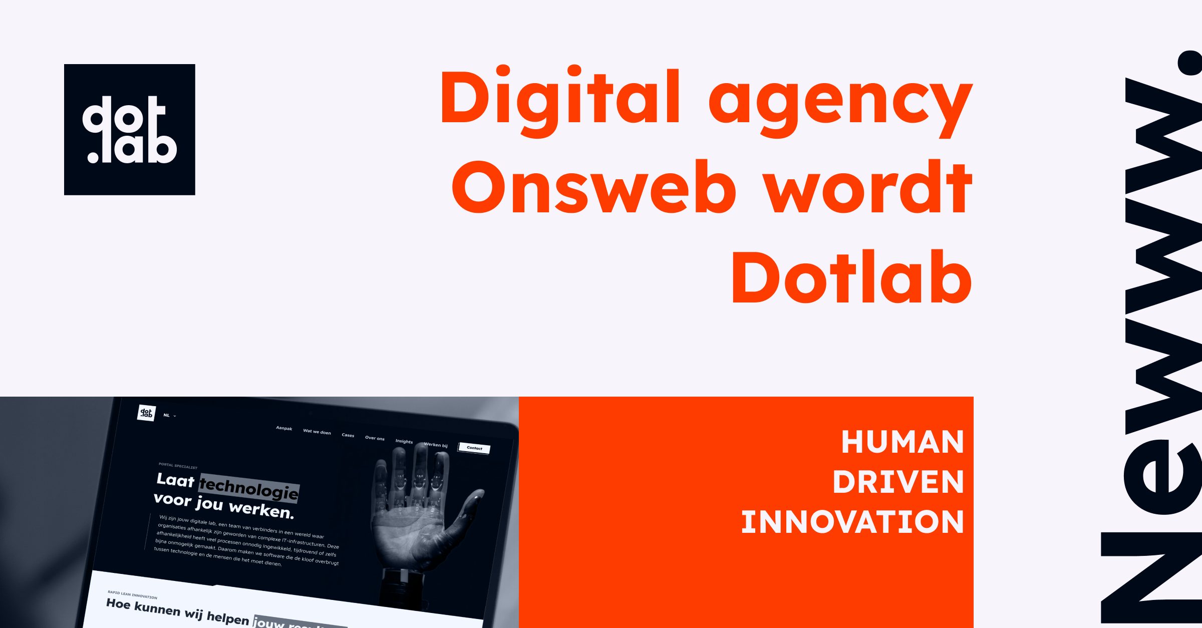 Onsweb wordt Dotlab: jouw digitale partner voor de toekomst